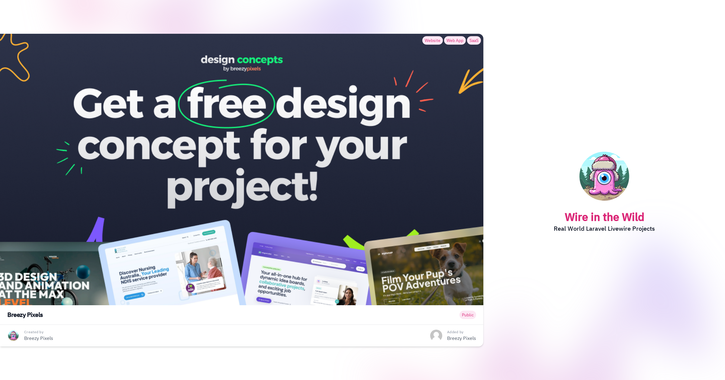 Breezy Pixels | Wire in the Wild