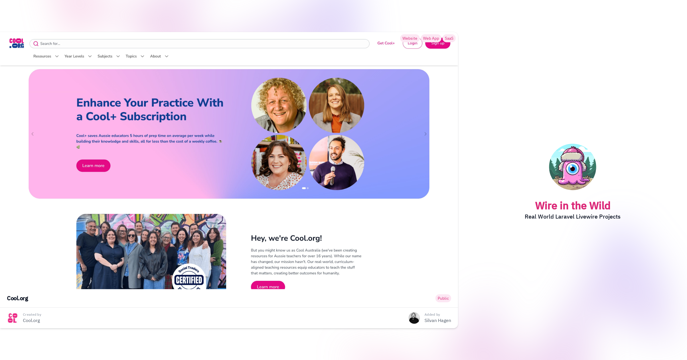 Cool.org | Wire in the Wild