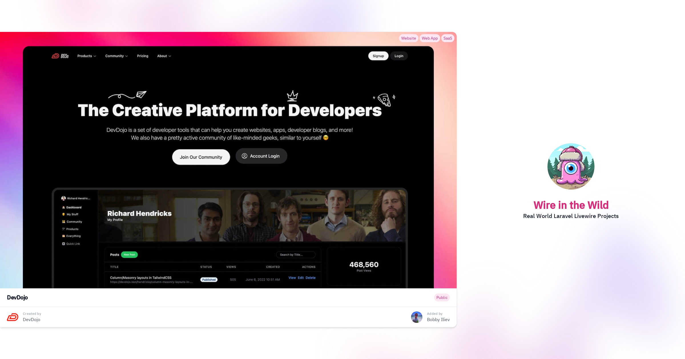 DevDojo | Wire in the Wild