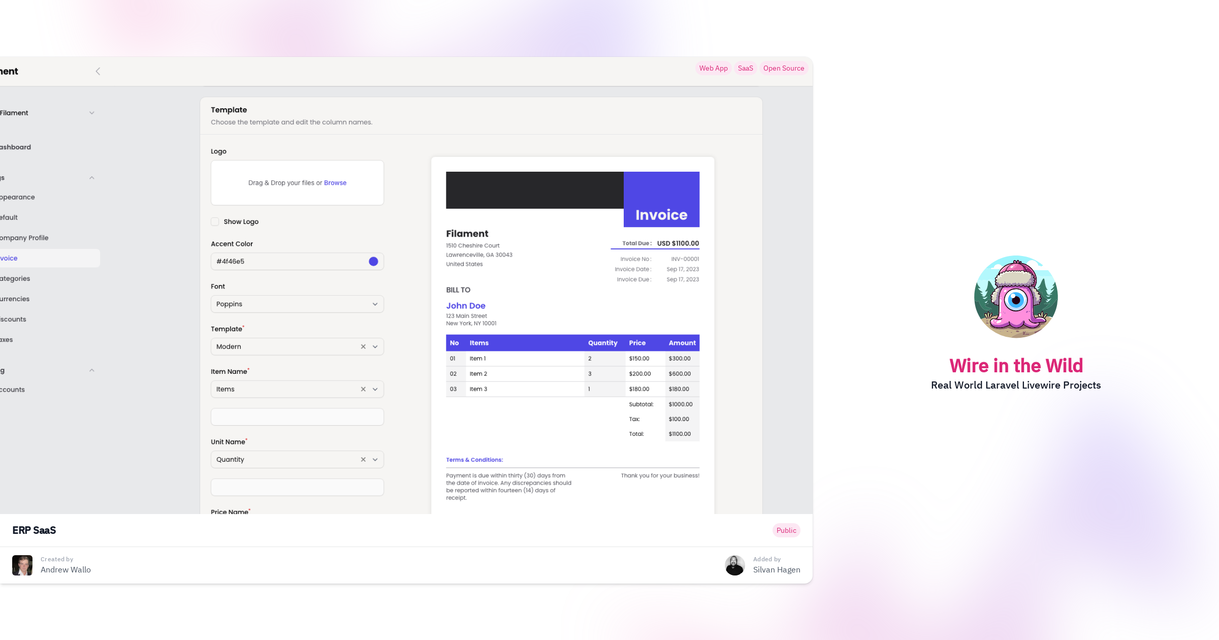 ERP SaaS | Wire in the Wild