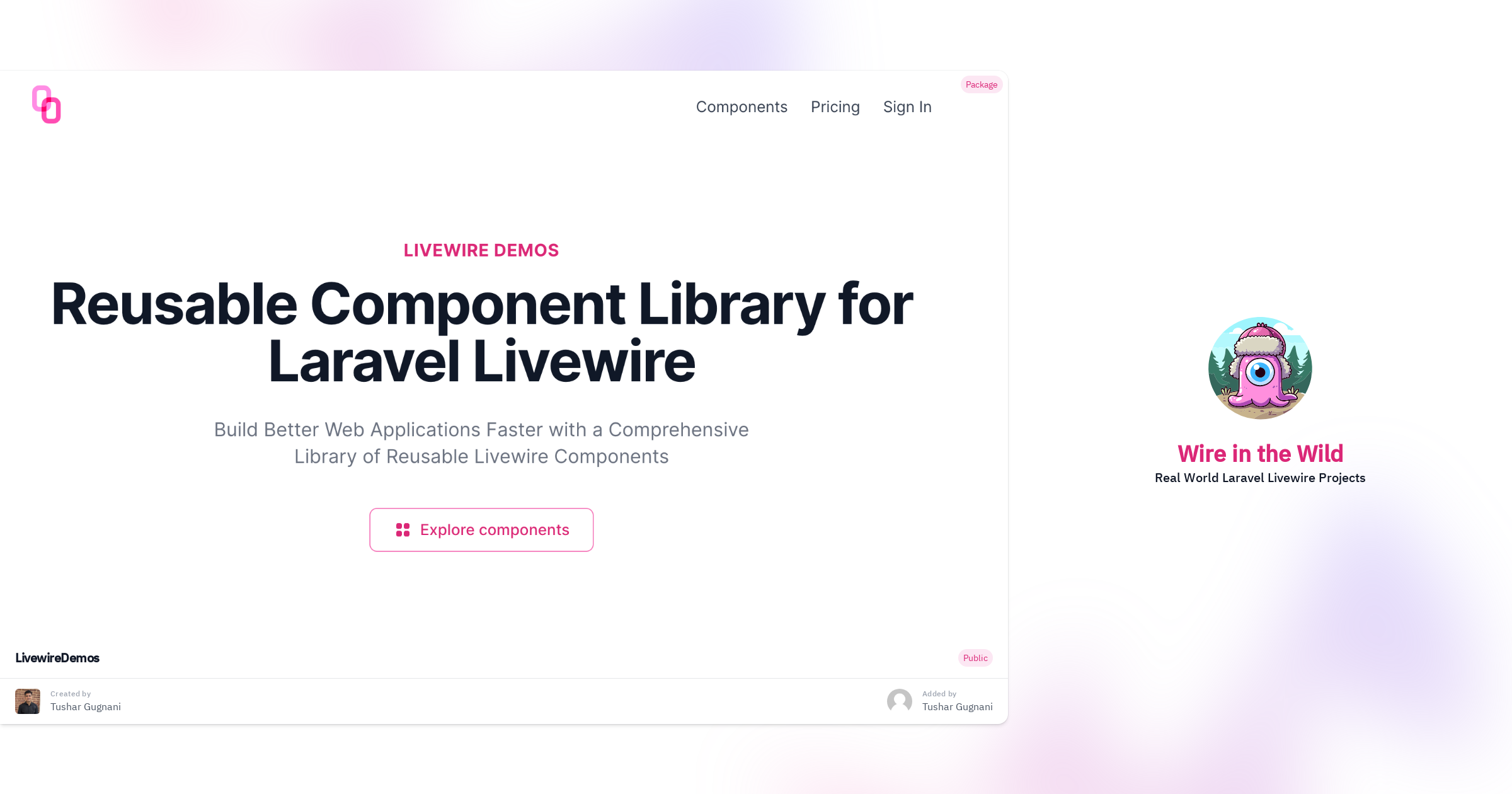 LivewireDemos | Wire in the Wild