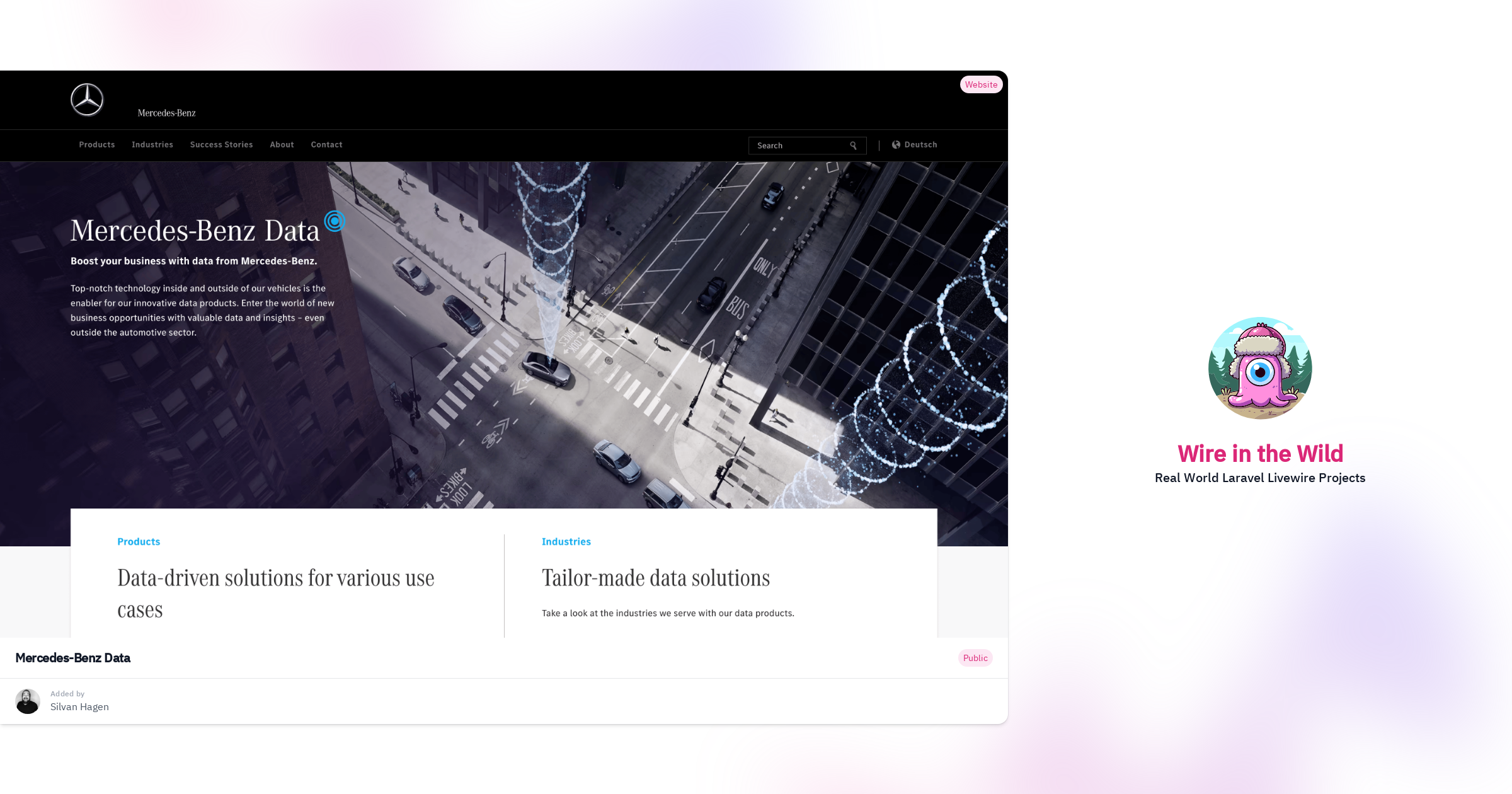 Mercedes-Benz Data | Wire in the Wild