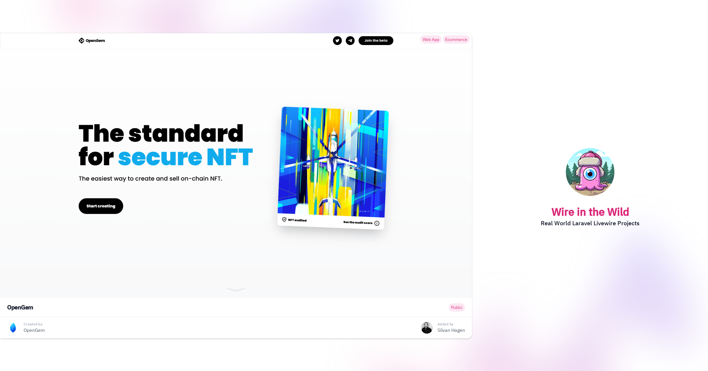 OpenGem | Wire in the Wild