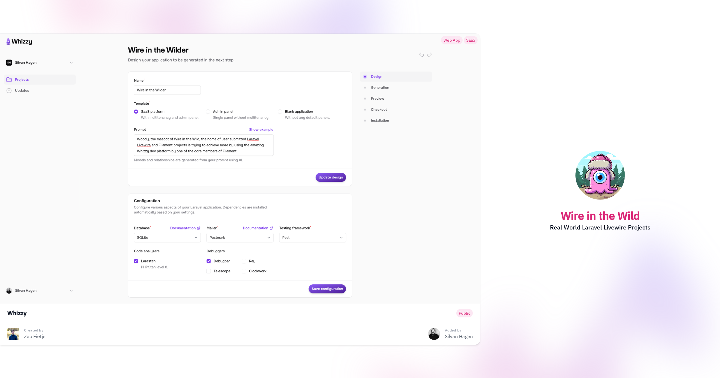 Whizzy | Wire in the Wild