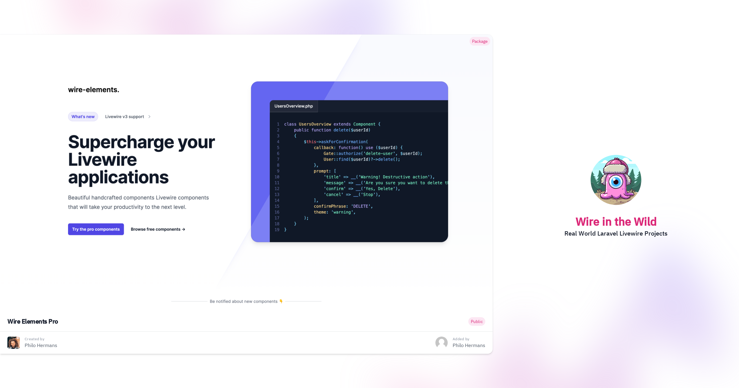 Wire Elements Pro | Wire in the Wild